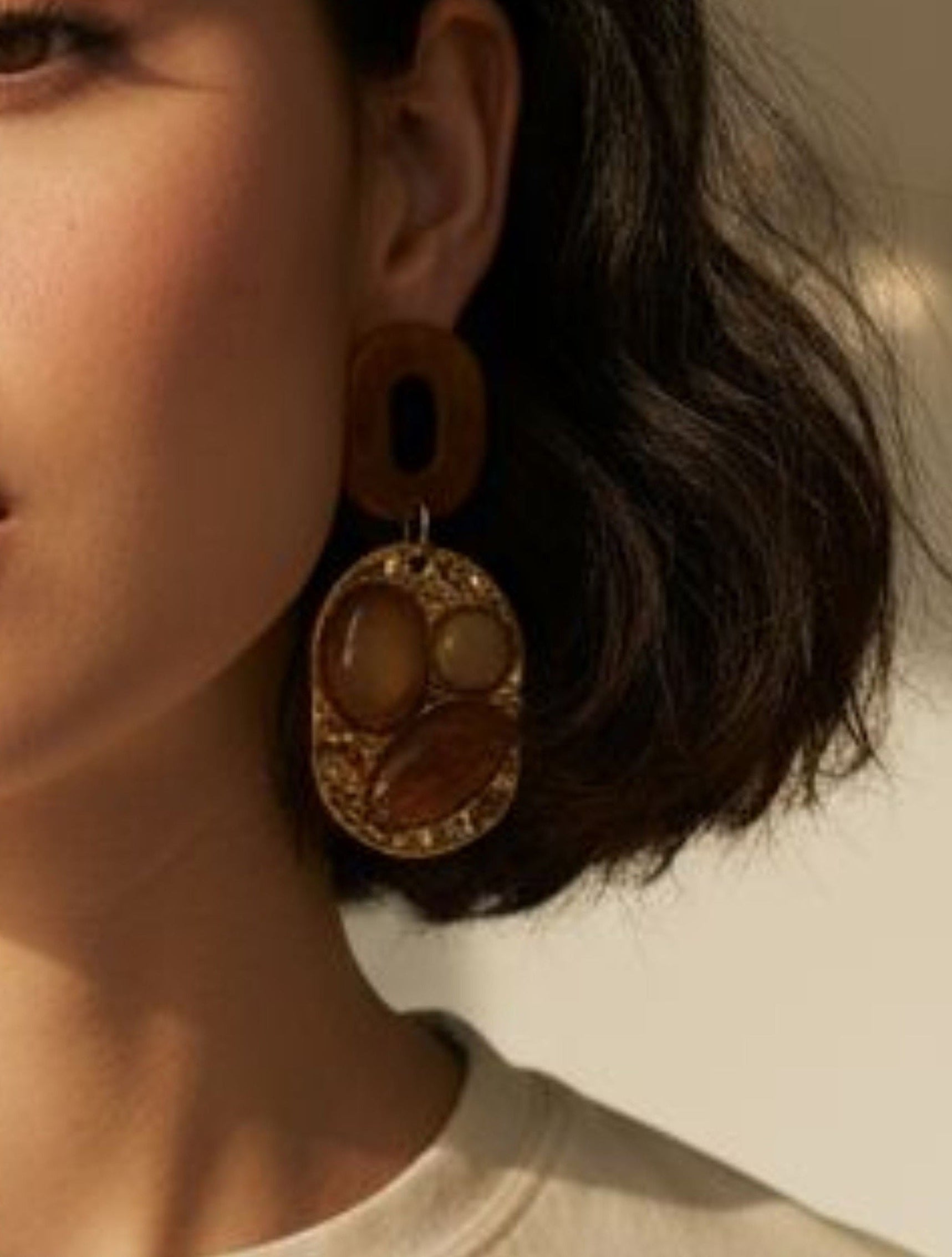 Boucle d'oreille Vénus – Au Soleil d'Angie